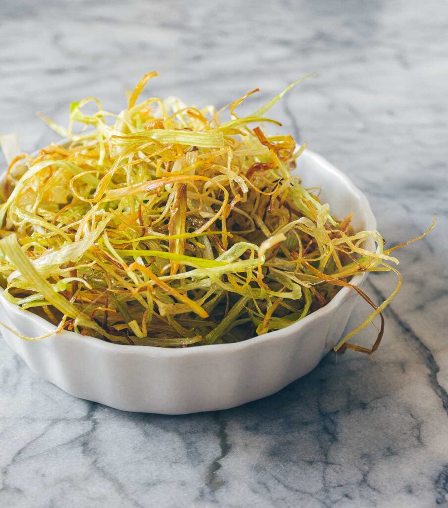 Frizzled Leeks - A Cultivated Living