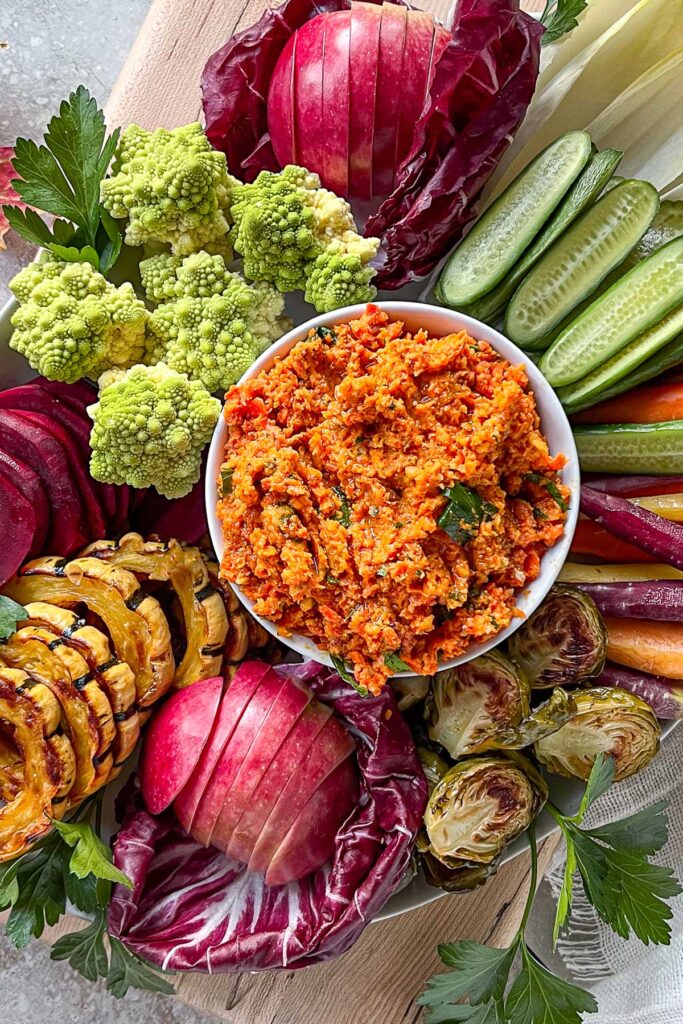 Fall Crudité Platter - A Cultivated Living